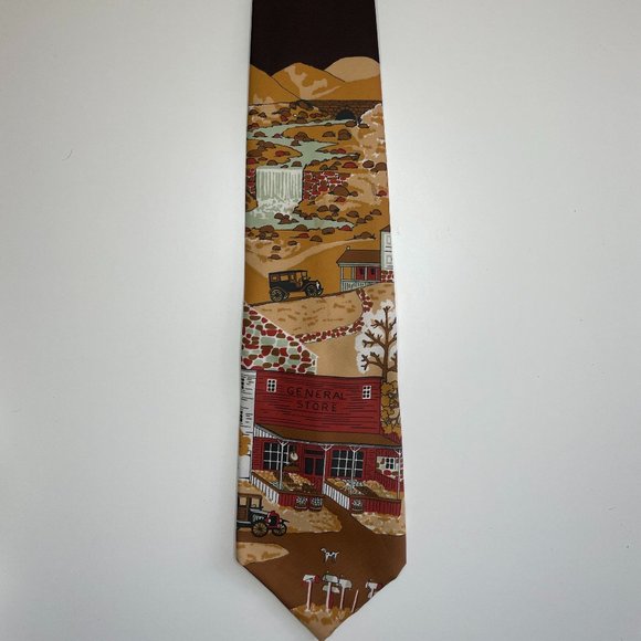 Accessories | Grandpas Collection Vintage Old Western Mens Neck Tie ...